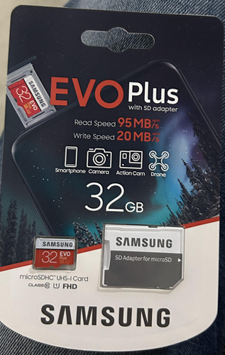 Samsung Micro SD Card 32GB EVO U1 U3 Memory Original Packaging | eBay