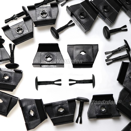 20 Set Front Fender Liner Bumper Cover Clip Pin For Toyota For Lexus ...