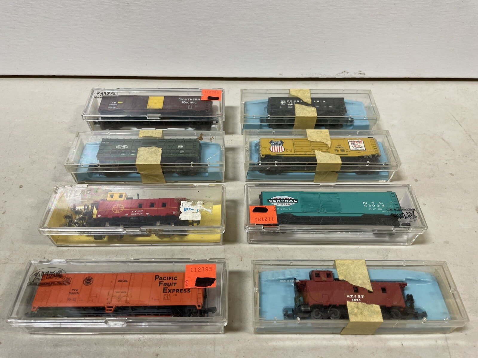 Atlas Freight Cars N Scale LOT(X8) | eBay
