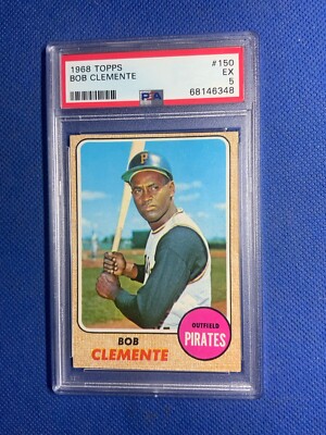 1968 TOPPS #150 ROBERTO CLEMENTE HOF PSA 5 EX | eBay