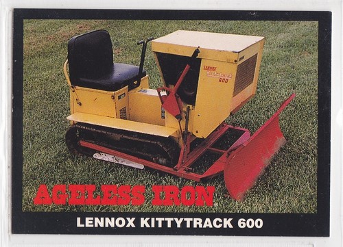 Vintage Lennox Kittytrack 600 Mini Dozer Tracked Garden Tractor Trading ...