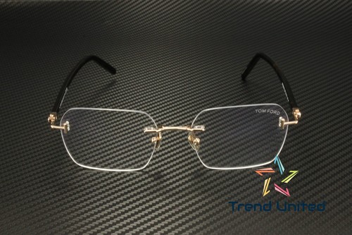 Tom Ford FT5934 B 028 BB Shiny Rose Gold 54 mm Men's Eyeglasses | eBay