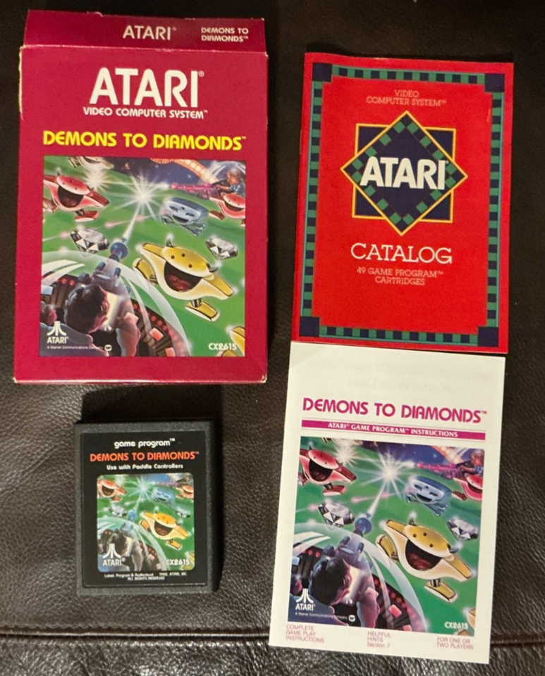Vintage Atari 2600 multi working game cartridges with cases and most ...