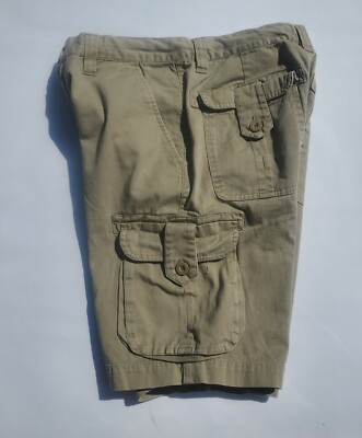 BOXIN.AOA.JW MENS CARGO SHORTS SIZE 30 VERY NICE! Khakis draw string | eBay
