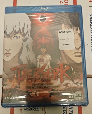 Berserk: the Golden Age Arc II: the Battle for Doldrey (Blu-ray, 2012 ...