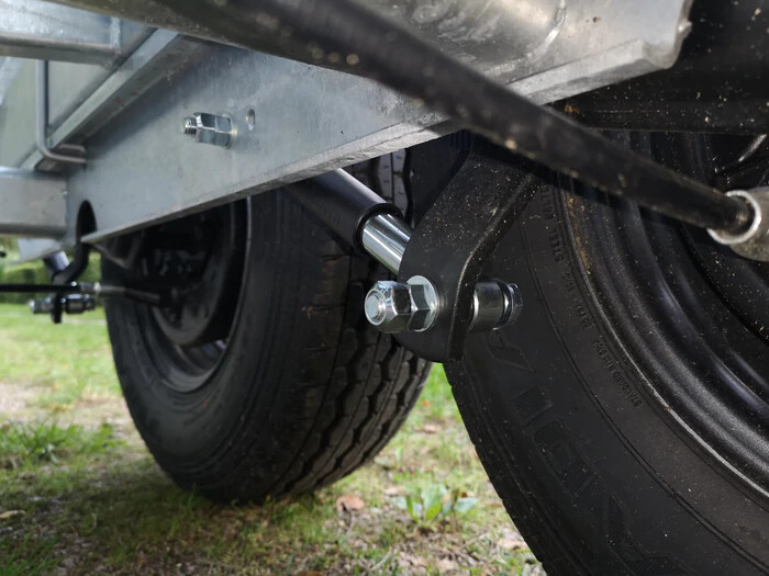 4x Stoßdämpfer original KNOTT 990001 + Schrauben Anhänger bis 3500kg ...