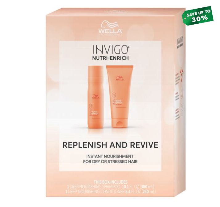 Wella INVIGO Nutri Enrich Holiday Shampoo & Conditioner Kit | eBay