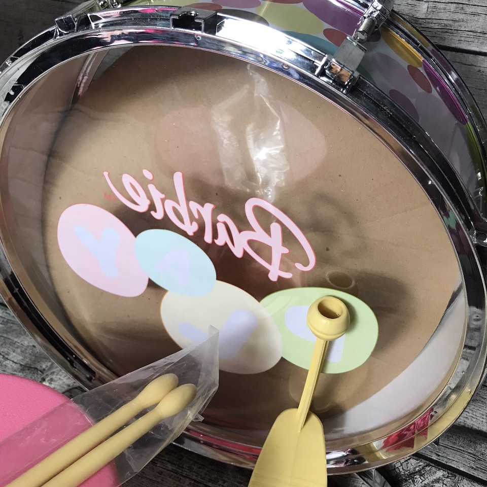BARBIE B MUSICAL LITTLE GIRLS DRUM SET | eBay