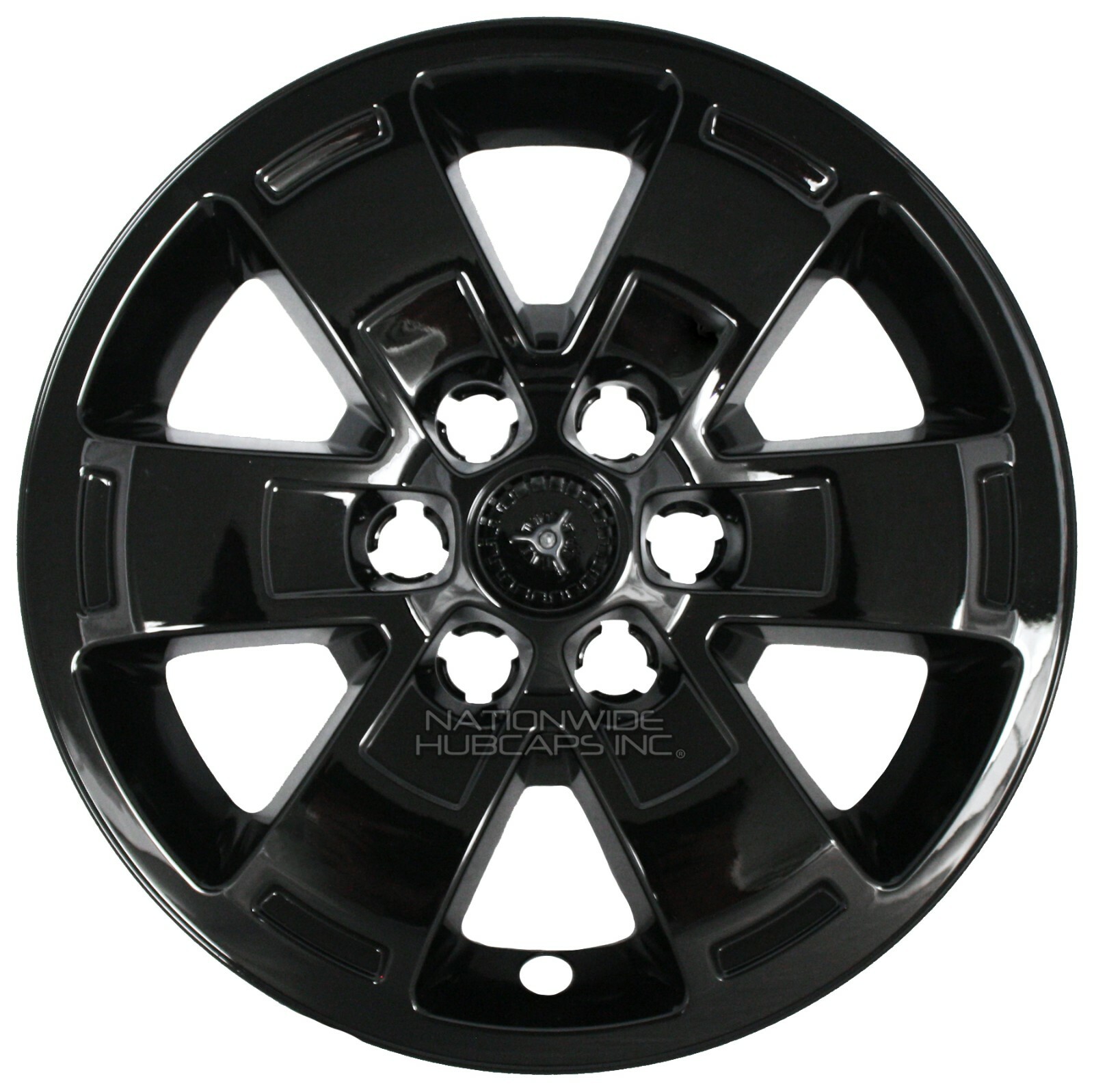 4 for Chevy Colorado WT 2015-20 Black 16" Wheel Skins Hub Caps Alloy ...