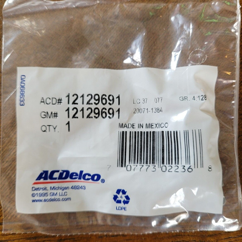 Genuine GM 12129691 Automatic Transmission Fluid Temperature Sensor ...