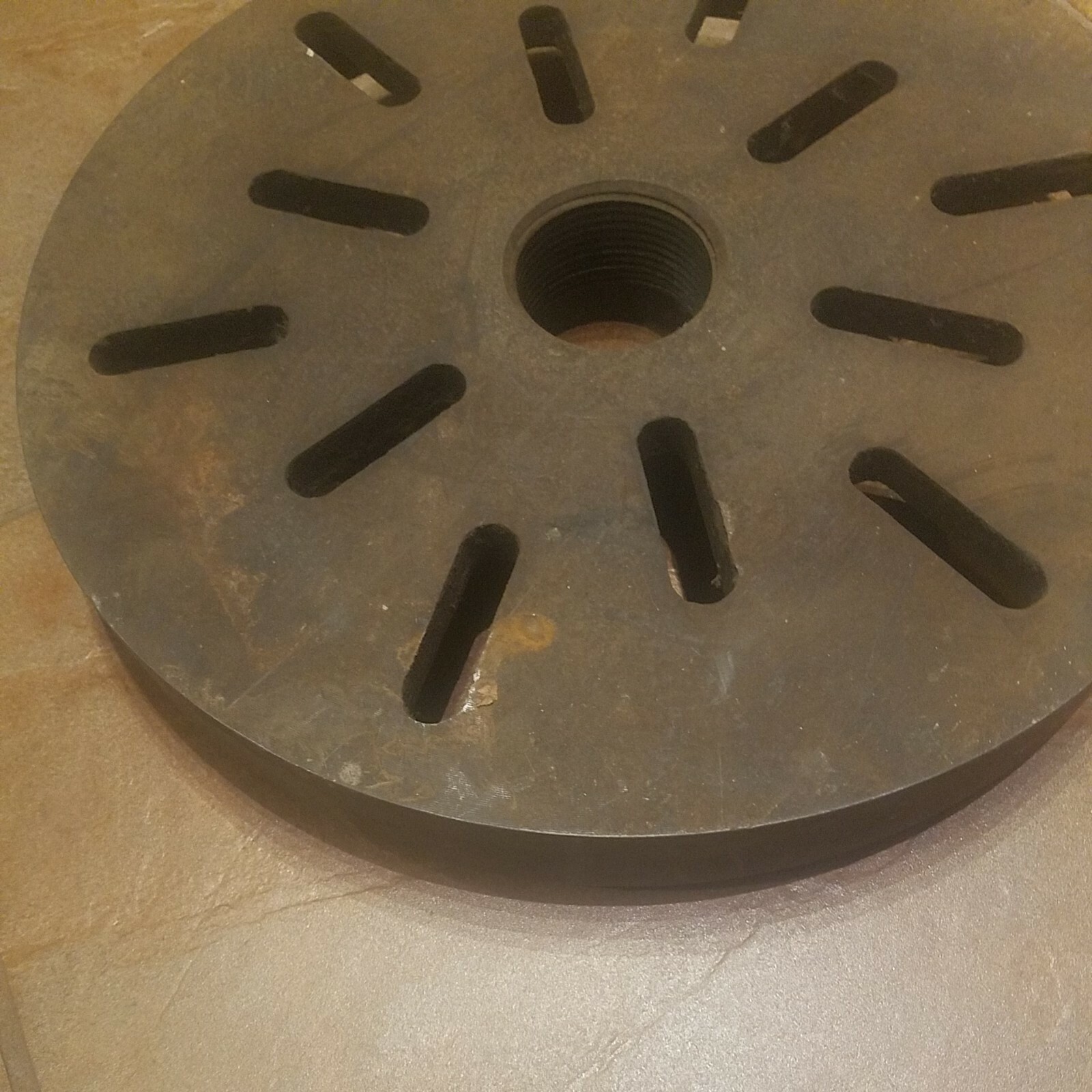 Vintage Logan? Machine Lathe Drive Plate 12"? | eBay