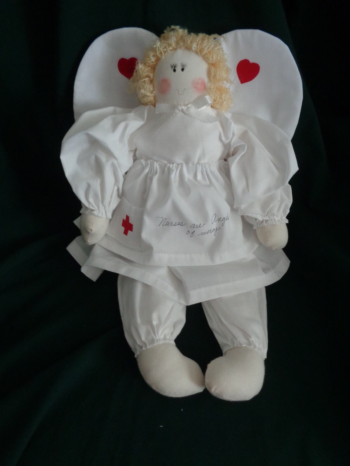 Nurse Guardian Angel Handmade Doll | eBay