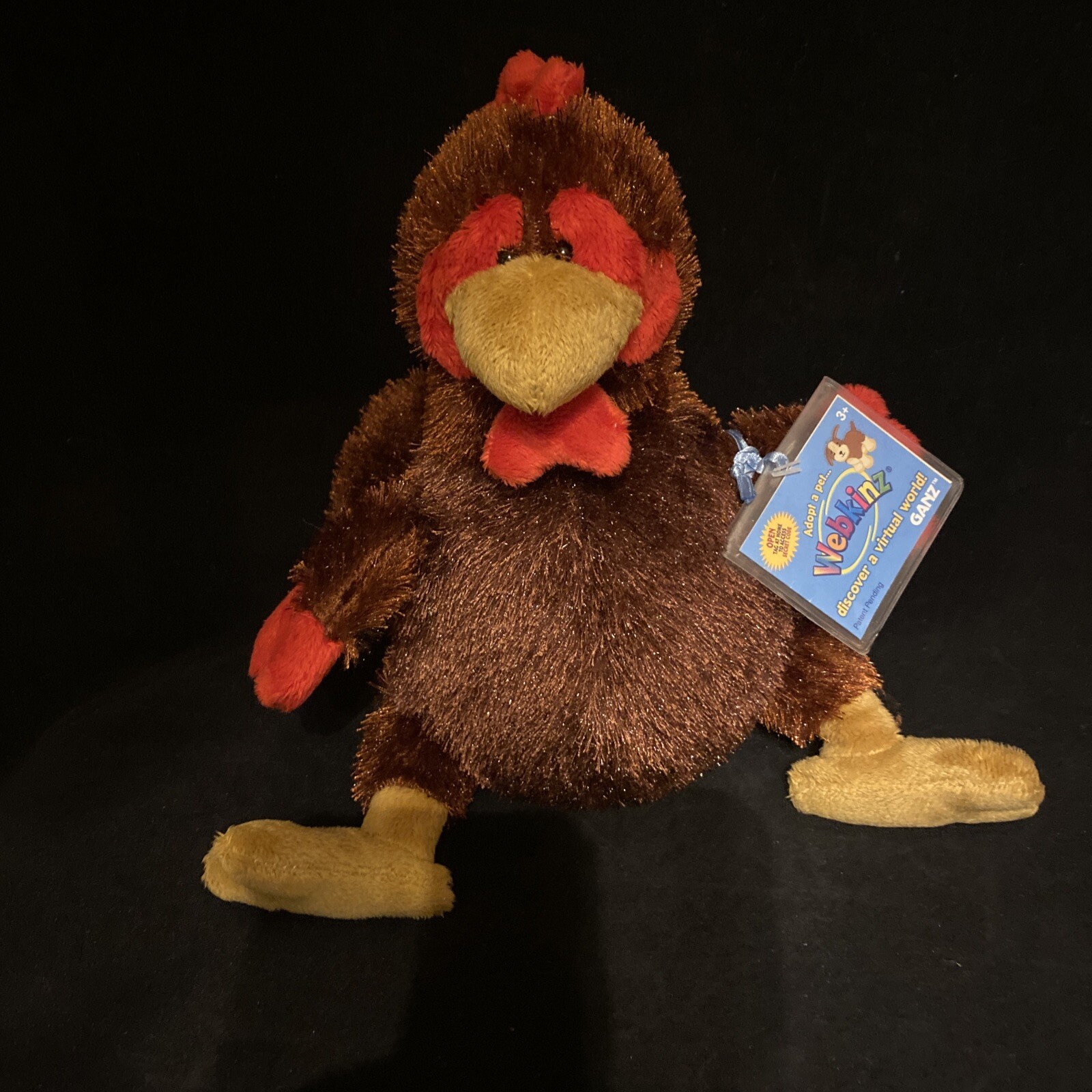 New Webkinz Rooster HM346 Comes With Sealed Unused Codes Attached ...