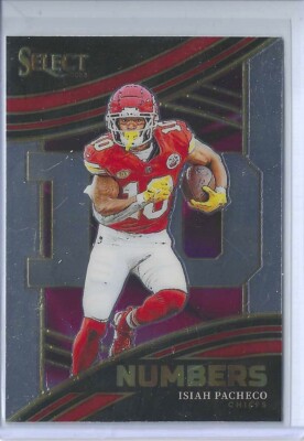 2023 Panini Select - Select Numbers Isiah Pacheco #NMB-IPA - NM | eBay ...
