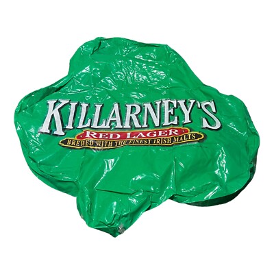 Killarney's Red Lager Beer Anheuser-Busch Inc Ad Inflatable Clover Sign ...