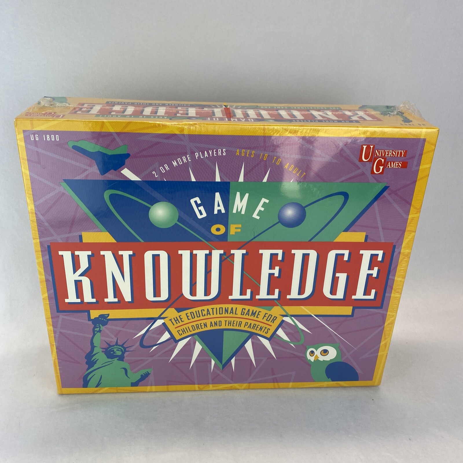 University Games Game of Knowledge Family Educational Game Ages 10 ...