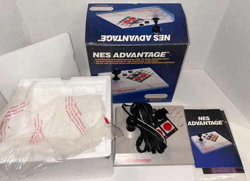 Nintendo NES Advantage Arcade Joystick Controller Complete In Box ...