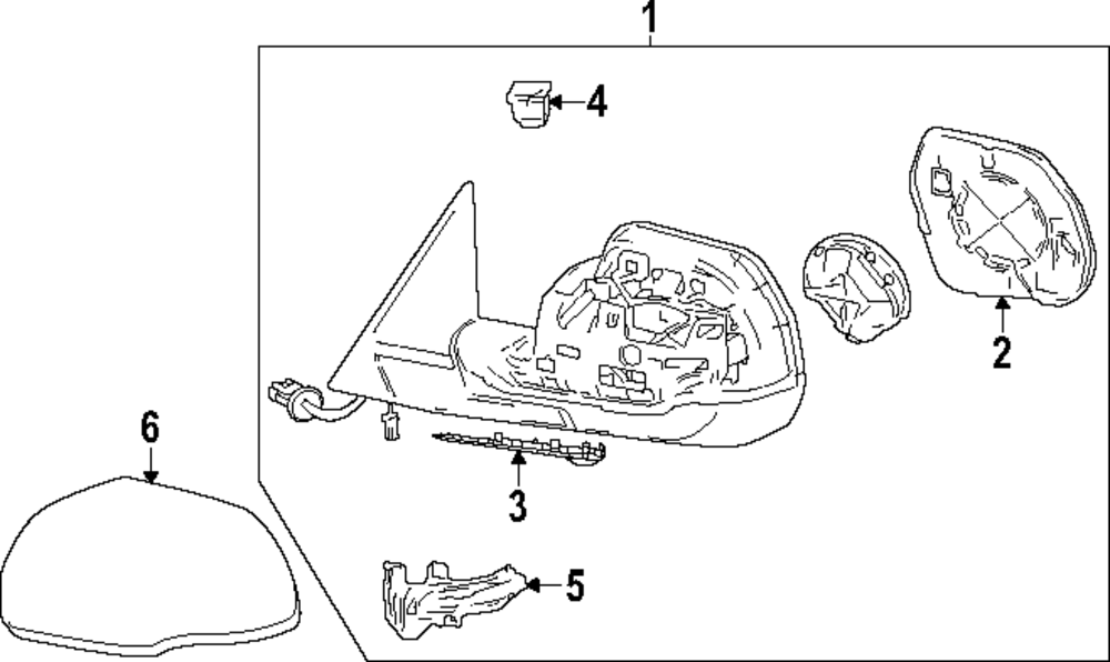 Genuine Toyota Cover 87944-0C031 | eBay