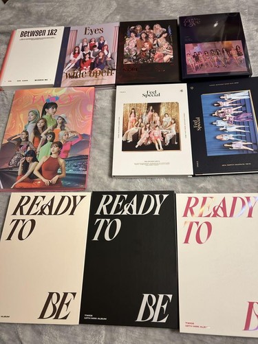 TWICE Album Collection Rare Limited Edition High Quality Set | eBay