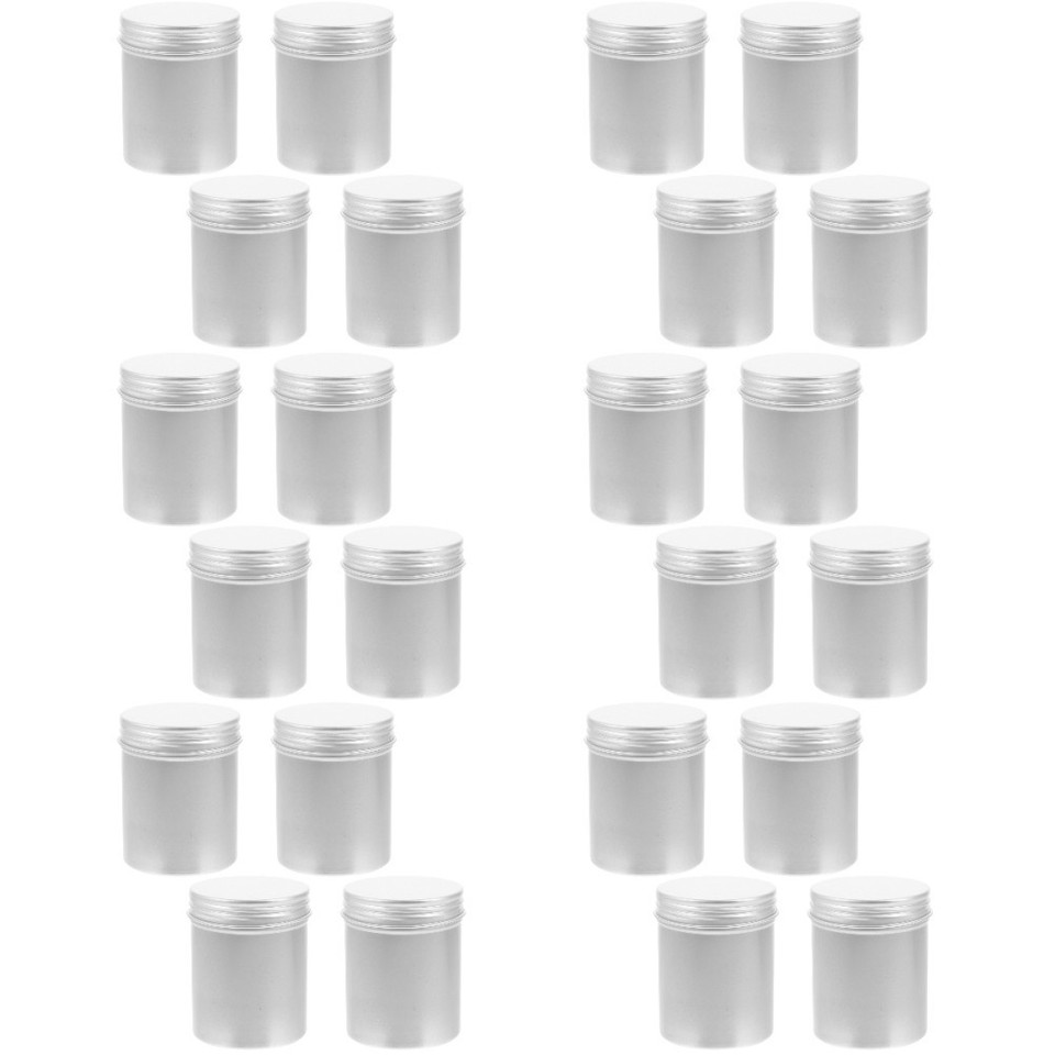 24 pcs Multi-use Hair Wax Storage Holder Tea Can Powder Storage ...