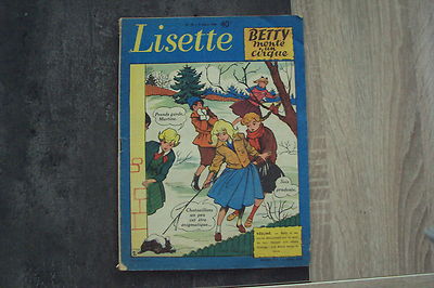 Magazine Lisette n°10 - 9 mars 1958 | eBay