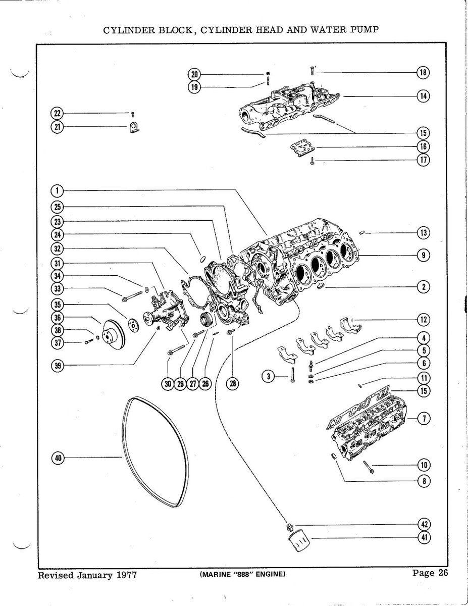 Ford 302 Engine Parts Diagram The Ford 335 Series V8 Engines (351C,
