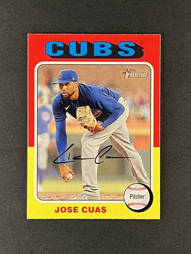 Jose Cuas 2024 Topps Heritage #151 Chicago Cubs | eBay