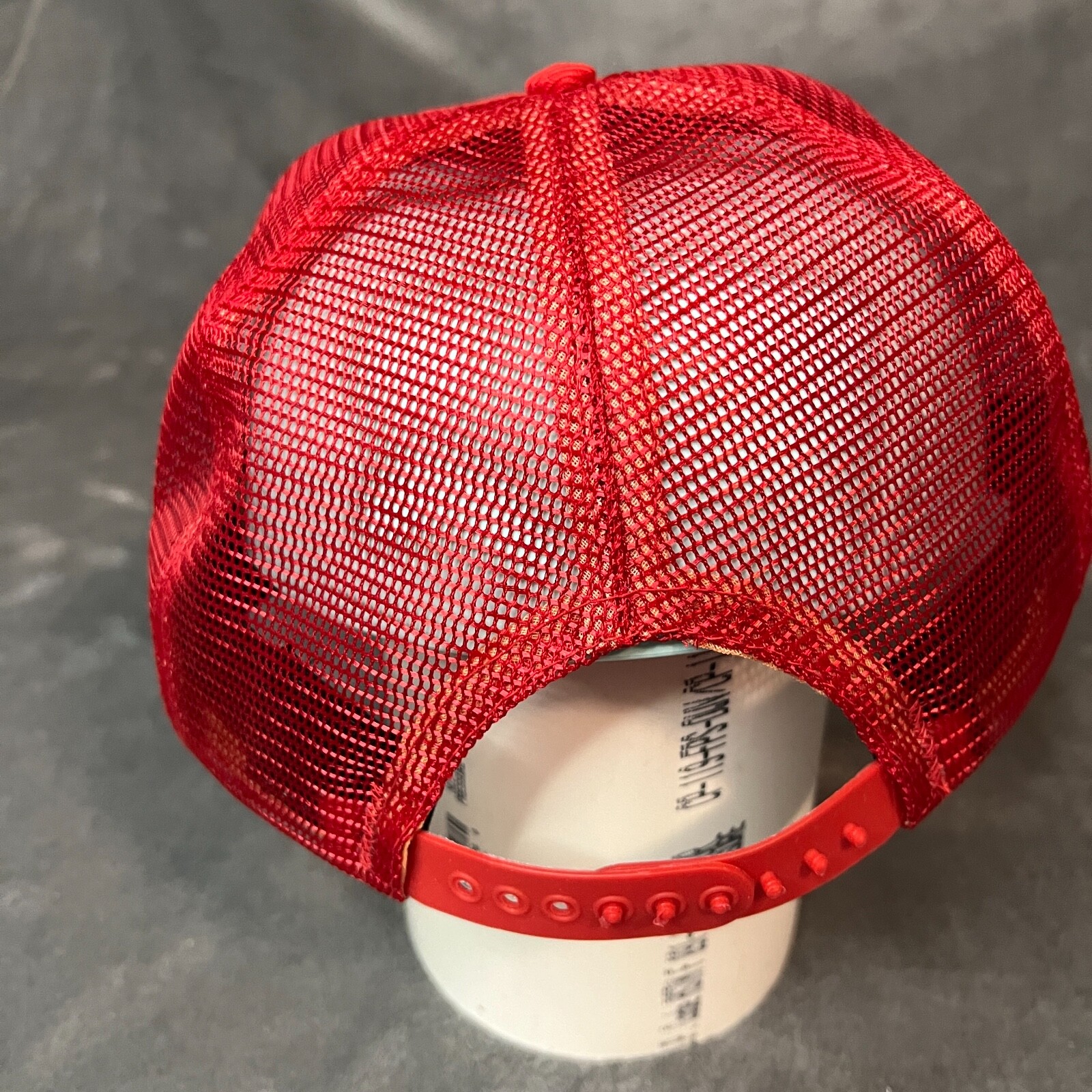 VINTAGE Franklin Savings Bank Hat Cap Adult Red Snap … - Gem