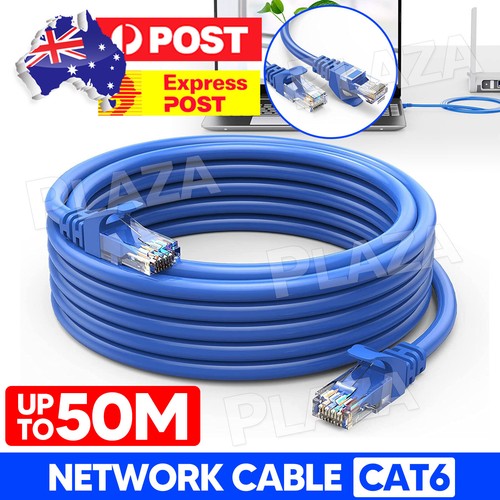 5m 10m 20m 30m 50m Cat6 Network Ethernet Cable Lan Cables 100M/1000Mbps ...