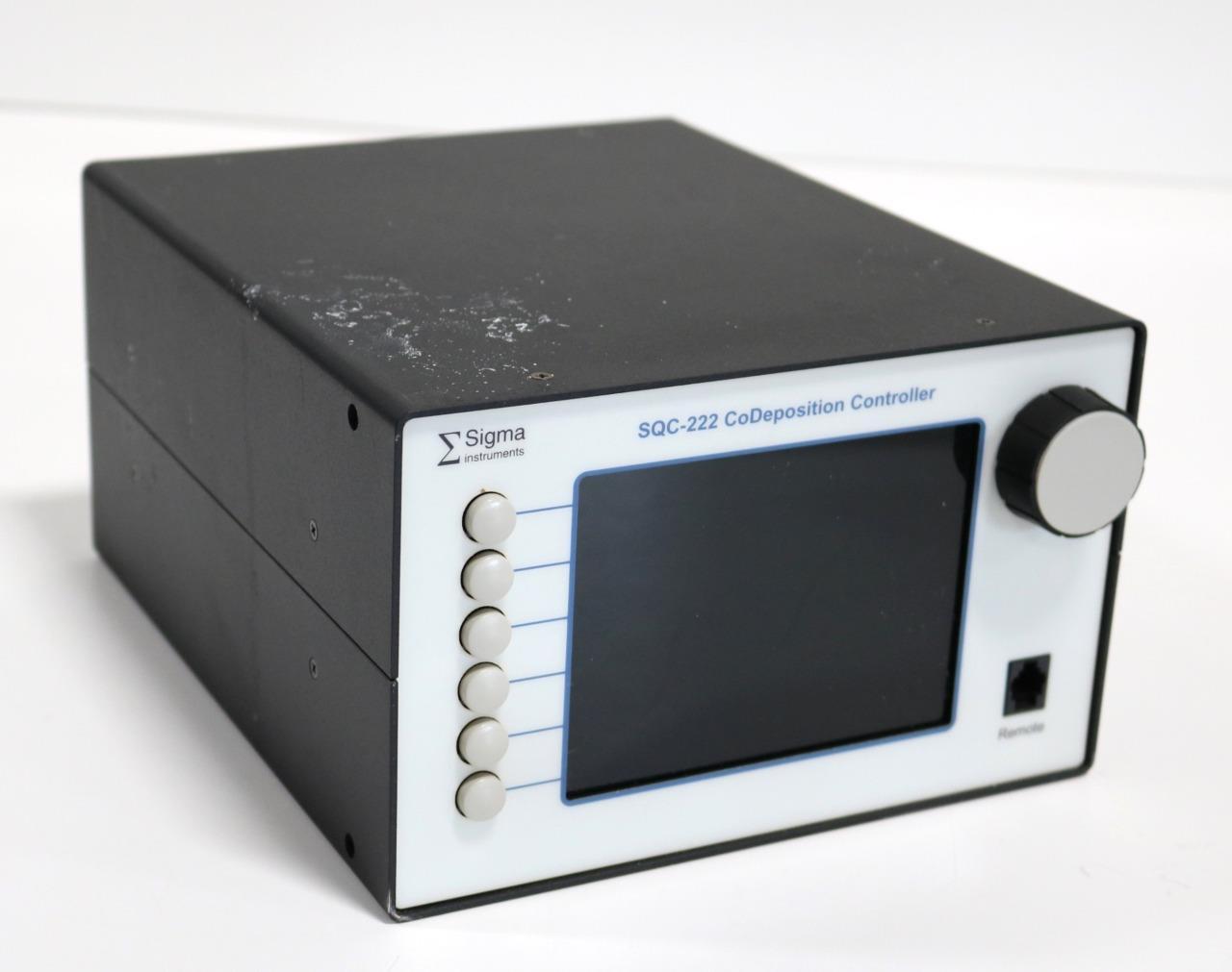 Sigma Instruments SQC-122C Deposition Controller w/ Quartz Monitor ...