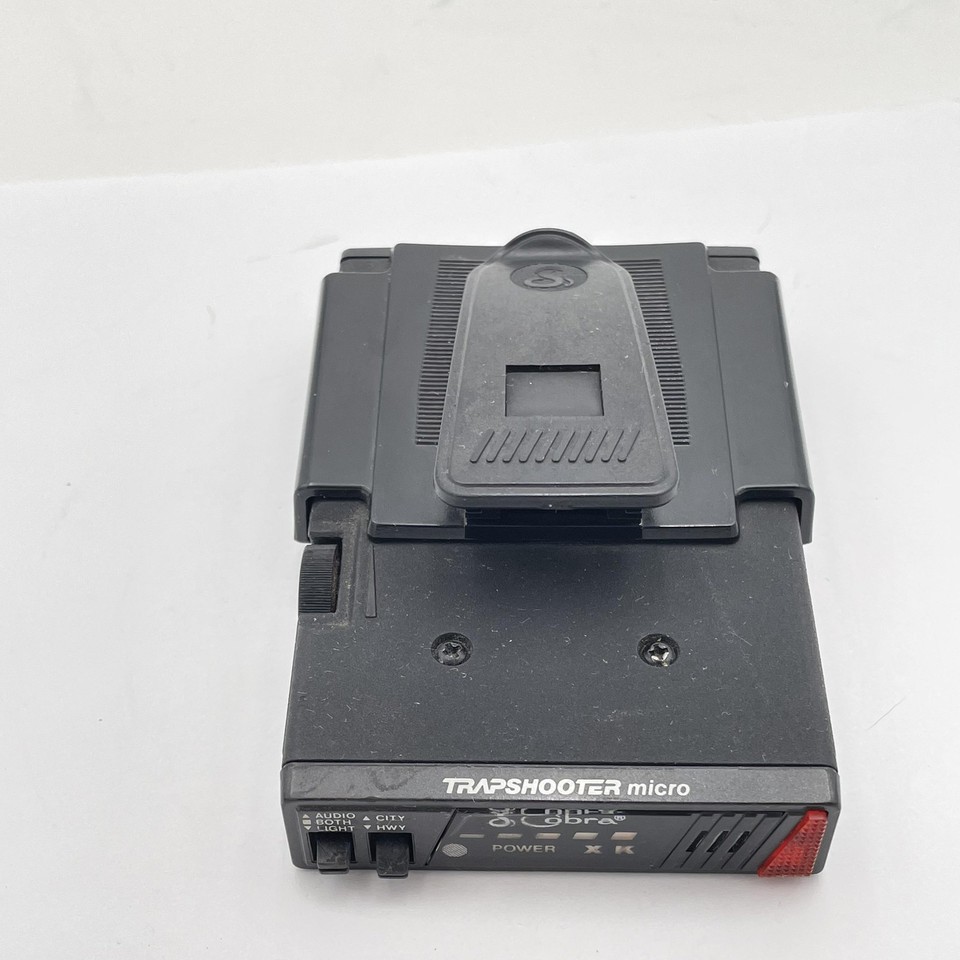 Vintage Cobra Trapshooter Micro Radar Detector RD3160 12V Car X ...