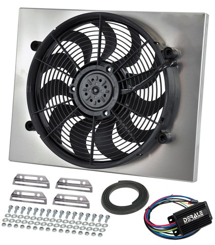 Derale 66821 Electric Radiator Fan Shroud Kit 83282668212| eBay