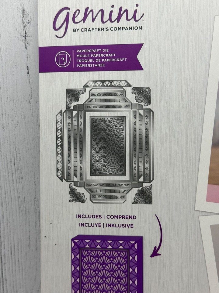Gemini Papercraft Die 3D Shadow Box 6" x 4" NEW Crafter's Companion ...