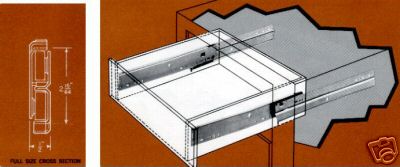 GRANT DRAWER SLIDES #340 14" ZINC POLY BAGGED | eBay
