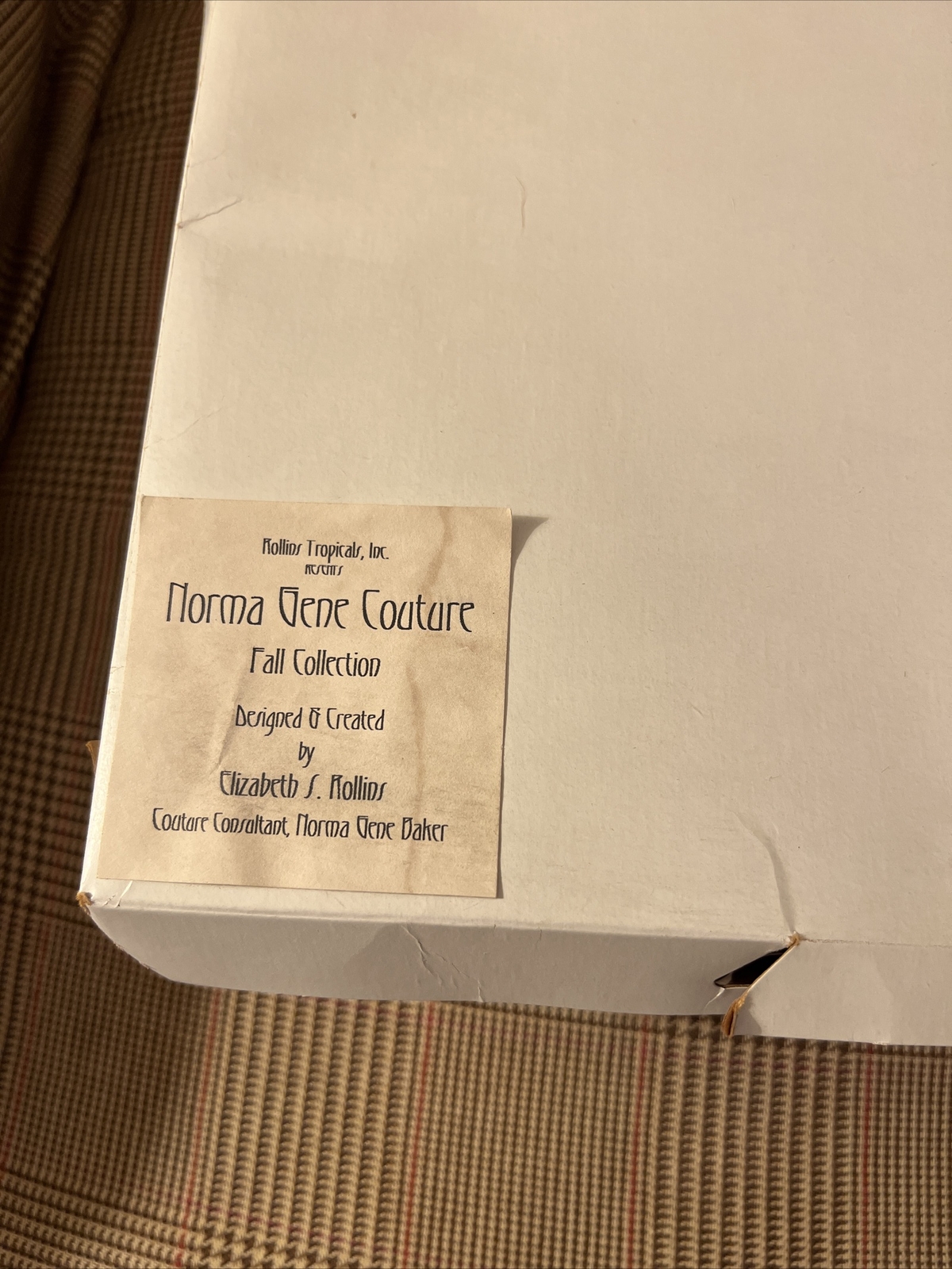 “Butterscotch 48” By Norma Gene Couture Elizabeth Rollins NIB COA | eBay