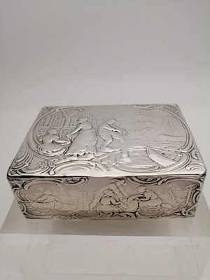 Boxes - Silver Snuff Box Hallmarks