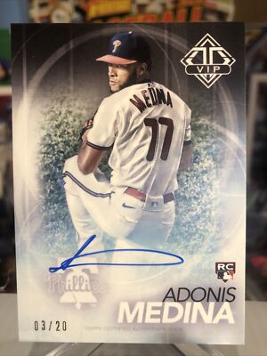 Adonis Medina 2021 Topps Transcendent Rookie Card RC AUTO SSP /20 ⭐️ ...