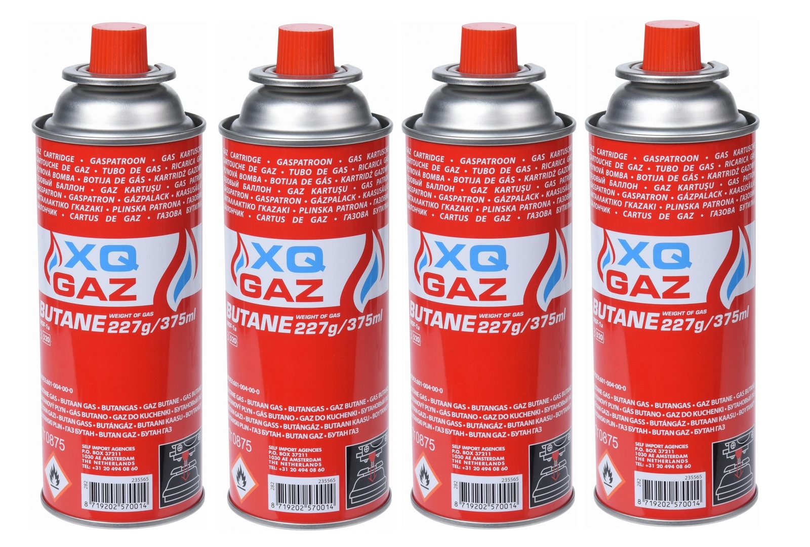 Butan Gas 227 gramm Kartusche Gaskartuschen Campinggas Butangas ...