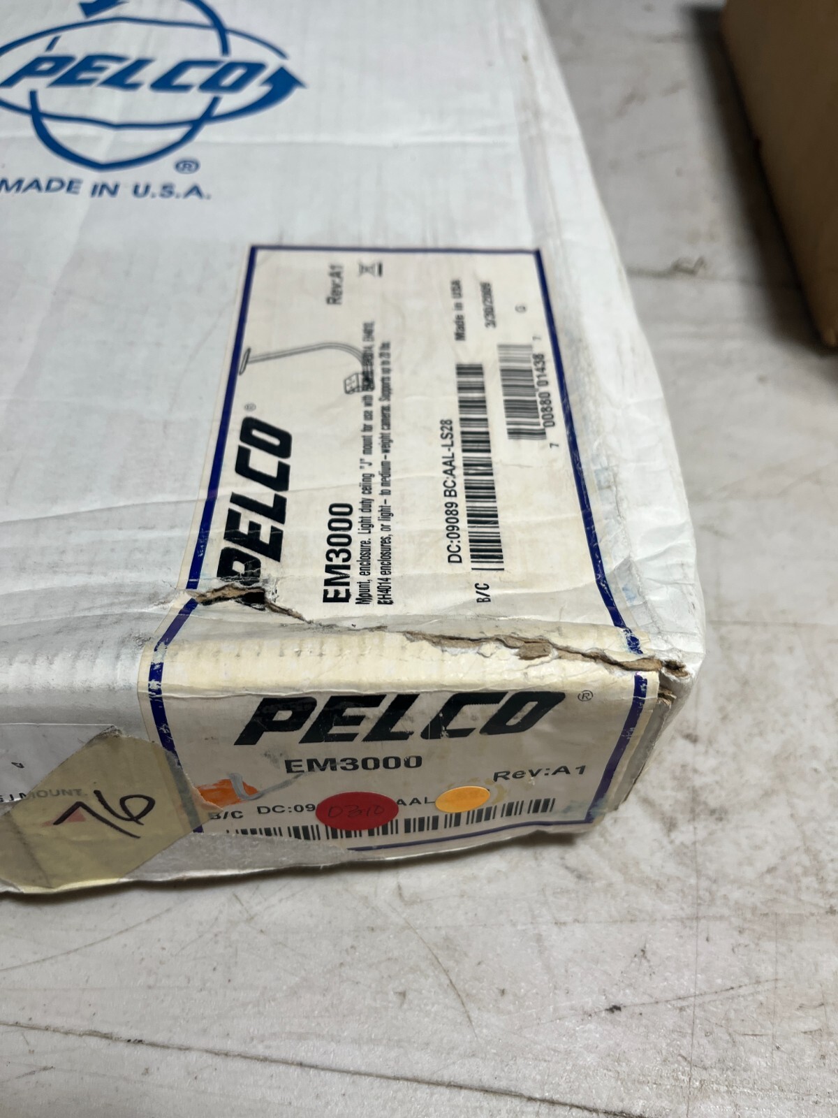 SEALED NEW PELCO EM3000 MOUNT ENCL LD CEILING | eBay