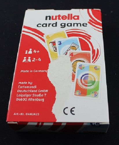 NUTELLA - CARD GAME - AUS DEM ADVENTSKALENDER 2023 - OVP | eBay.de