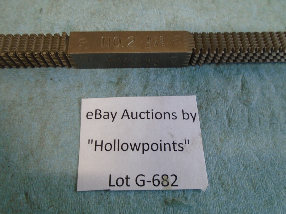 Reiff & Nestor NU-Trix Thread File SAE Thread 8 Pitch Sizes RH or LH ...