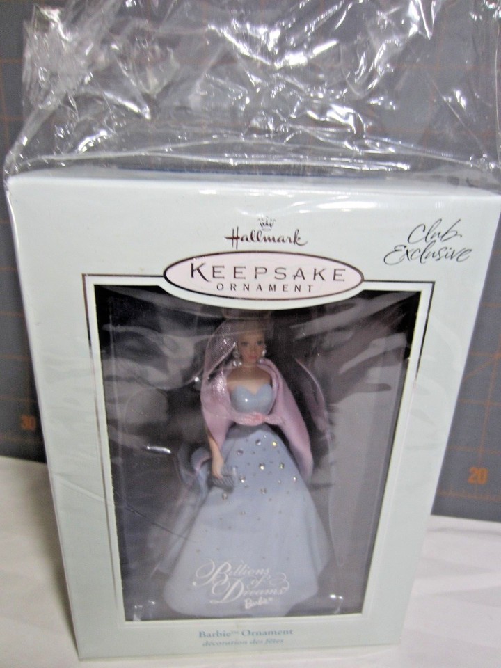 2004 Hallmark QXC4009 "Billions of Dreams Barbie " Ornament | eBay