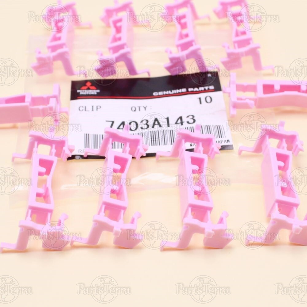 Genuine Mitsubishi Roof Molding Clips Set 2008-2017 Lancer Evolution 10 ...