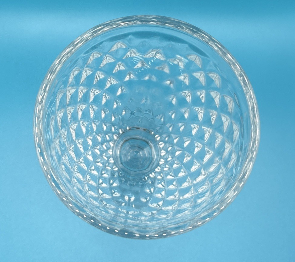 Home Essentials Glass Footed Water Goblets 12oz Set Of 4 New In Box ...