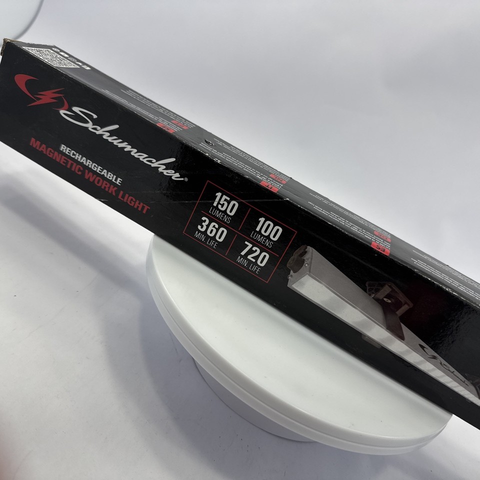 Schumacher SL197U tool box rechargeable LED work 150 lumens Light Bar ...