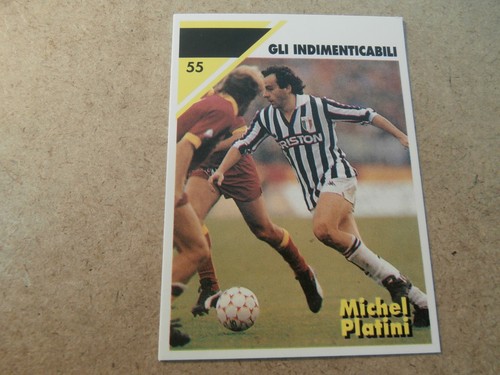 MICHEL PLATINI, JUVENTUS TURIN, 1992 FOOTBALL ROOKIE CARD (JT29) | eBay