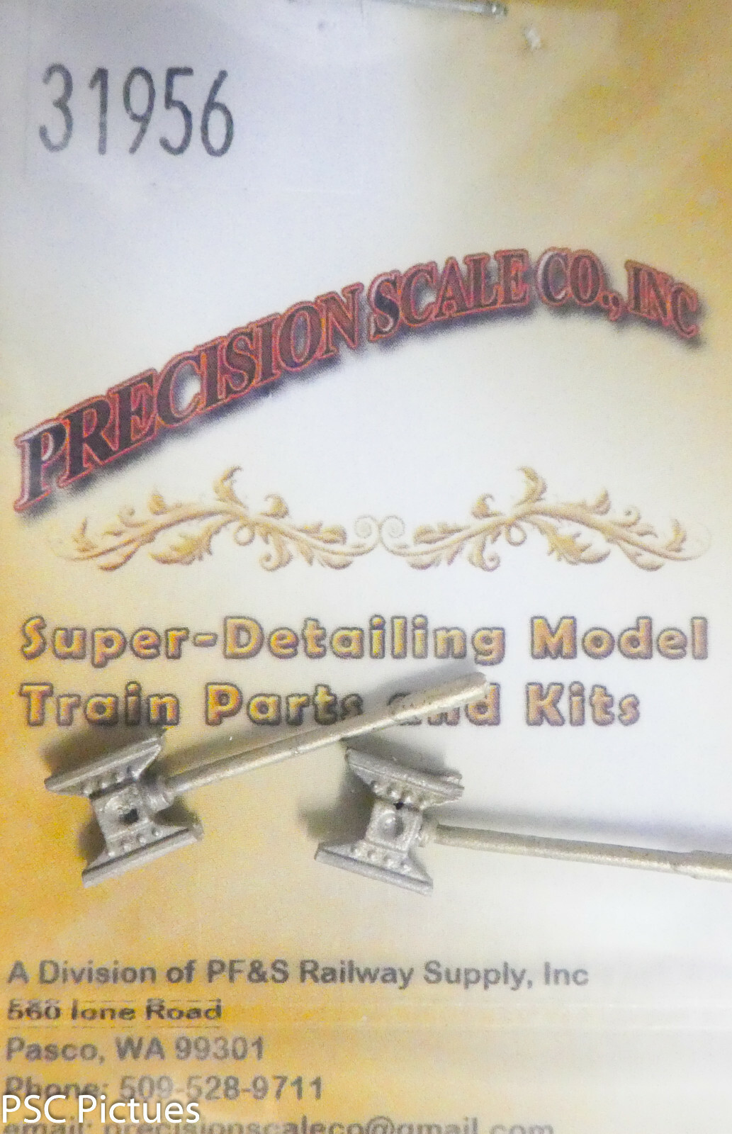 Precision Scale HO #31956 Crossheads, Alligator Type N/S Castings | eBay