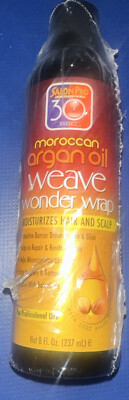 Salon Pro 30 Sec Moroccan Argan Oil Weave Wonder Wrap Dark 8 oz | eBay