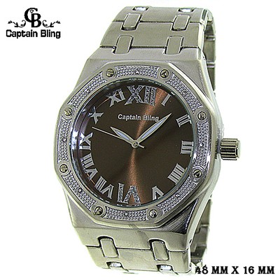 Hip Hop Watches Elegant style ICE NATION /CAPTAIN BLING #WM372 New | eBay