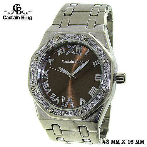 Hip Hop Watches Elegant style ICE NATION /CAPTAIN BLING #WM372 New | eBay